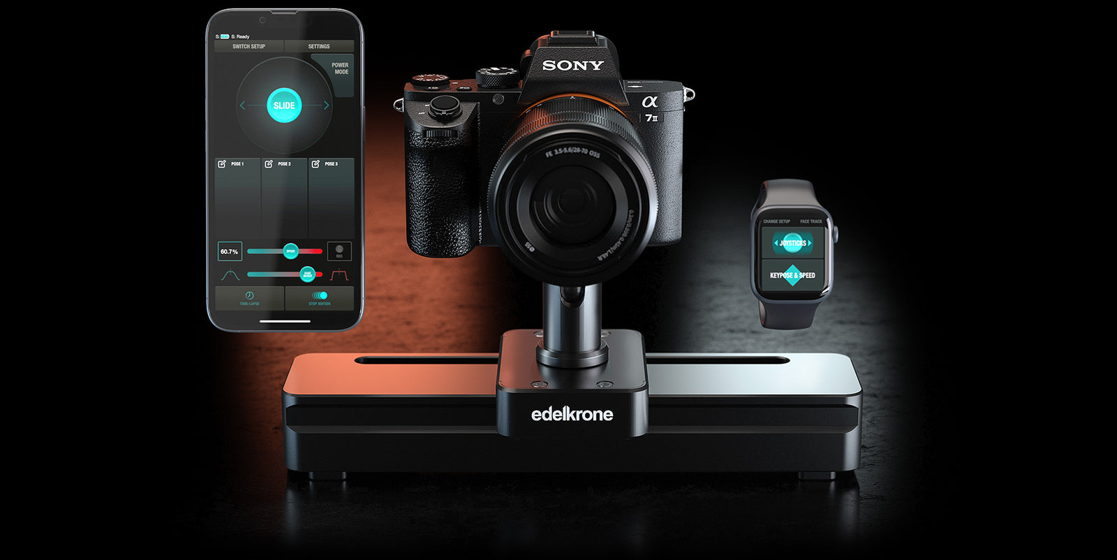 SliderONE v3 Motorized Backpack Camera Slider | edelkrone